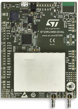 ST25RU3993-EVAL RAIN® RFID 讀取器系統 - STMicro | DigiKey